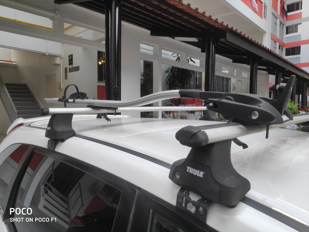 Thule Outrider 561 fork mounted bike rack, Sports Equipment, Bicycles ...