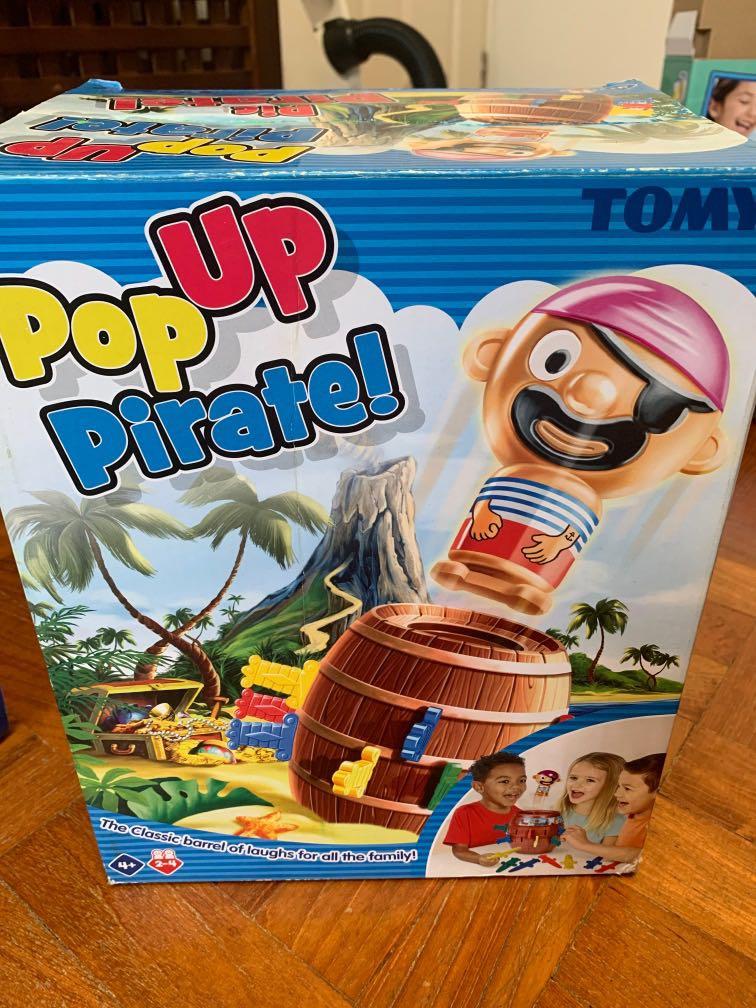 Tomy pop up pirate, Hobbies & Toys, Toys & Games on Carousell