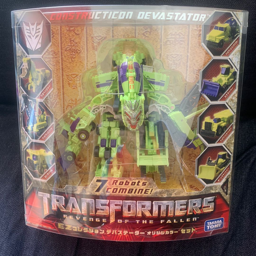 Transformers Constructicon Devastator G1 color, Hobbies & Toys, Toys ...