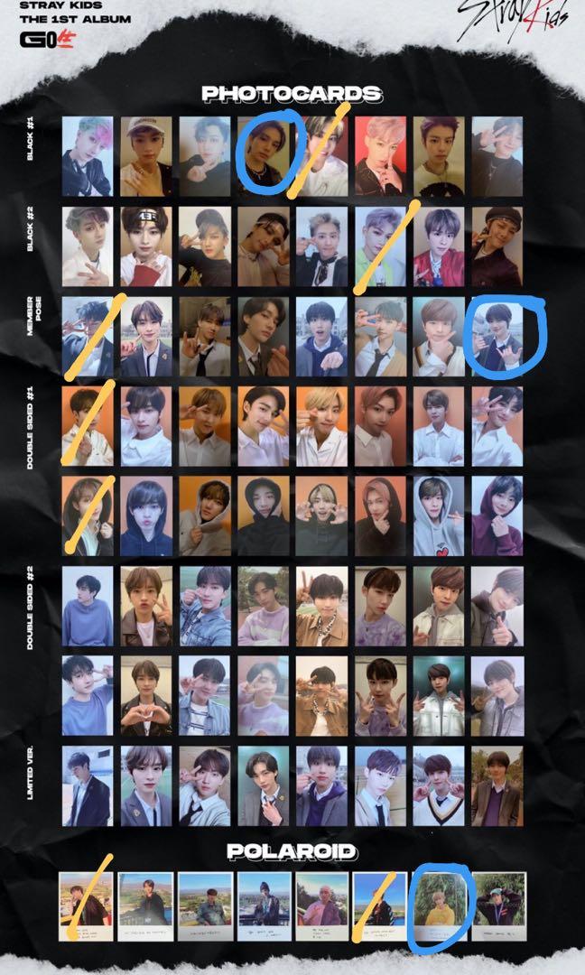  WTT Stray Kids Go Live Photocards Hobbies Toys Memorabilia 