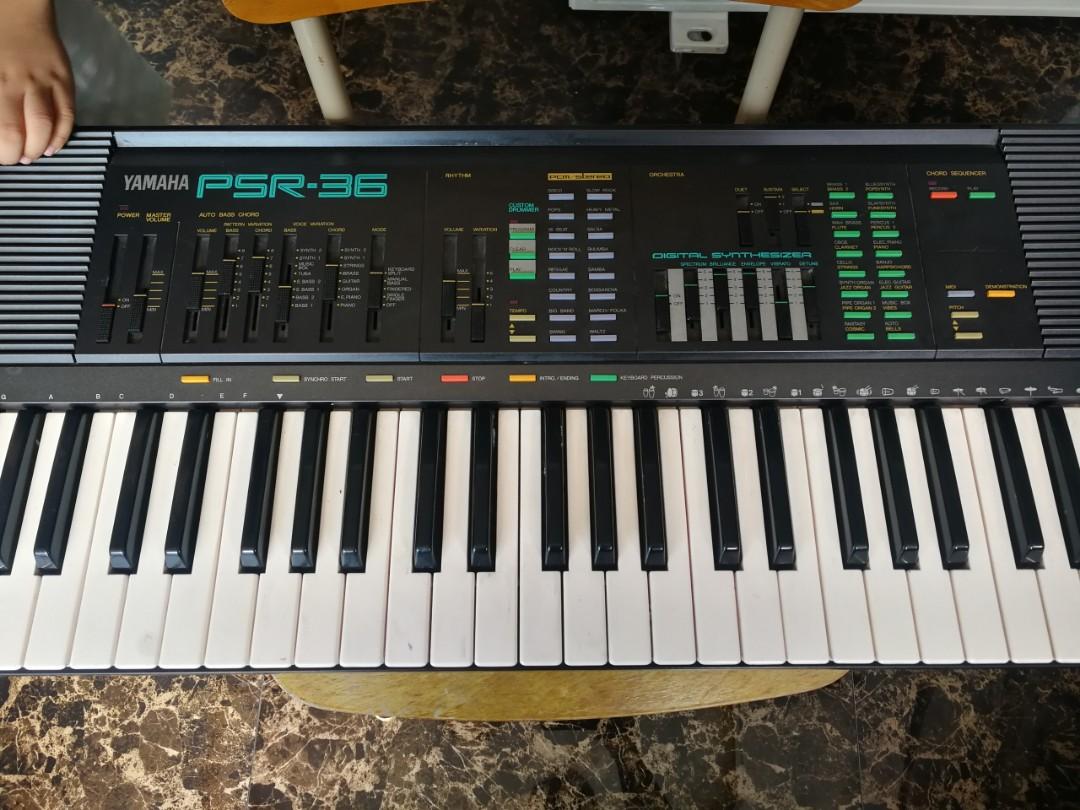 Yamaha 36 Keyboard Notes