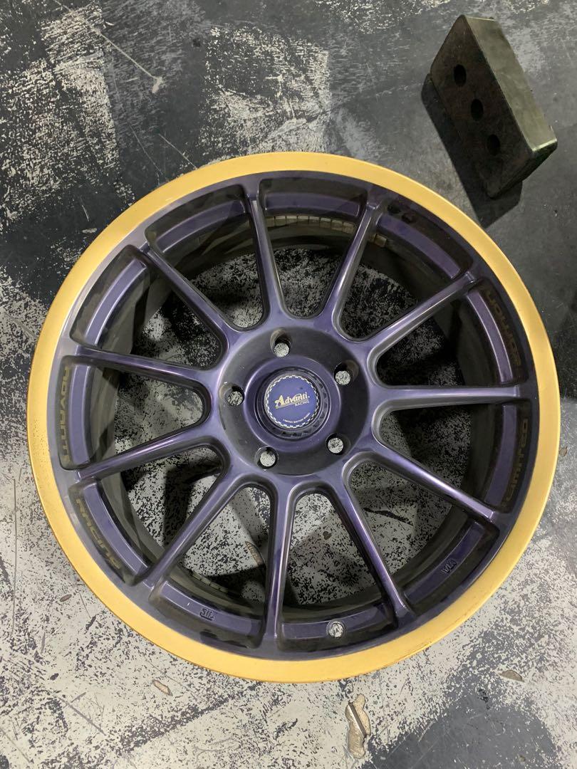 17” Avanti Racing Limited Edition Rims 5x114.3, Car Accessories, Tyres ...