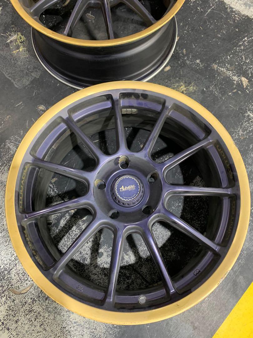 17” Avanti Racing Limited Edition Rims 5x114.3, Car Accessories, Tyres ...