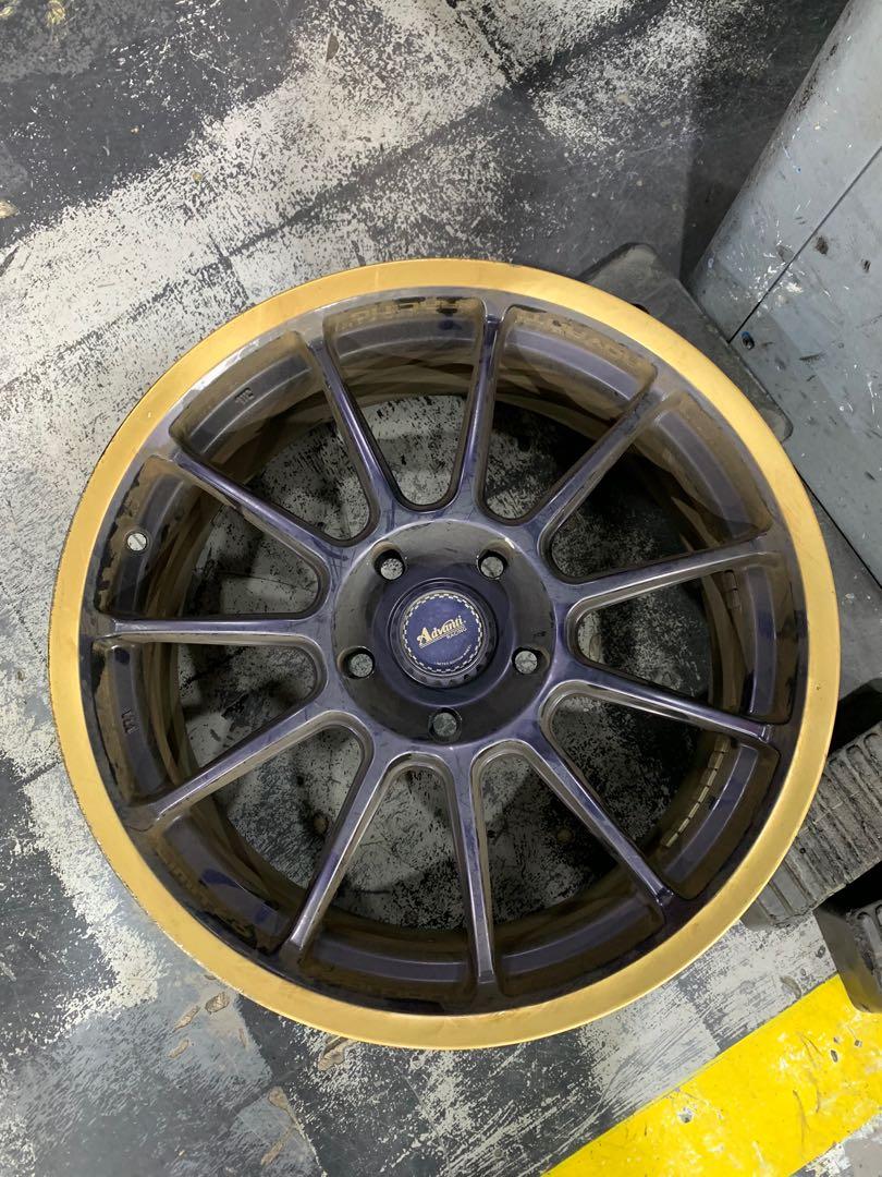 17” Avanti Racing Limited Edition Rims 5x114.3, Car Accessories, Tyres ...