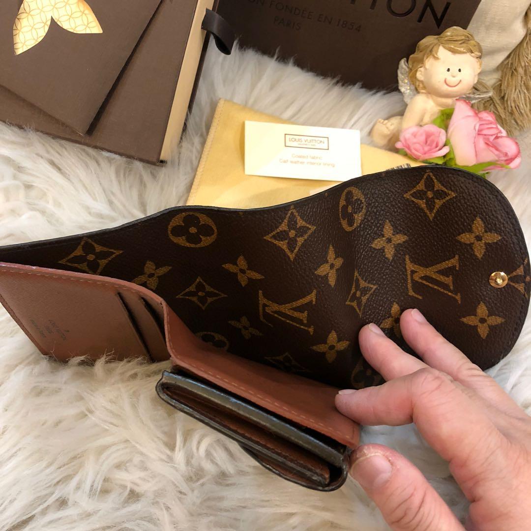 Pristine Authentic LOUIS VUITTON Monogram Canvas Helene Wallet, Women's ...