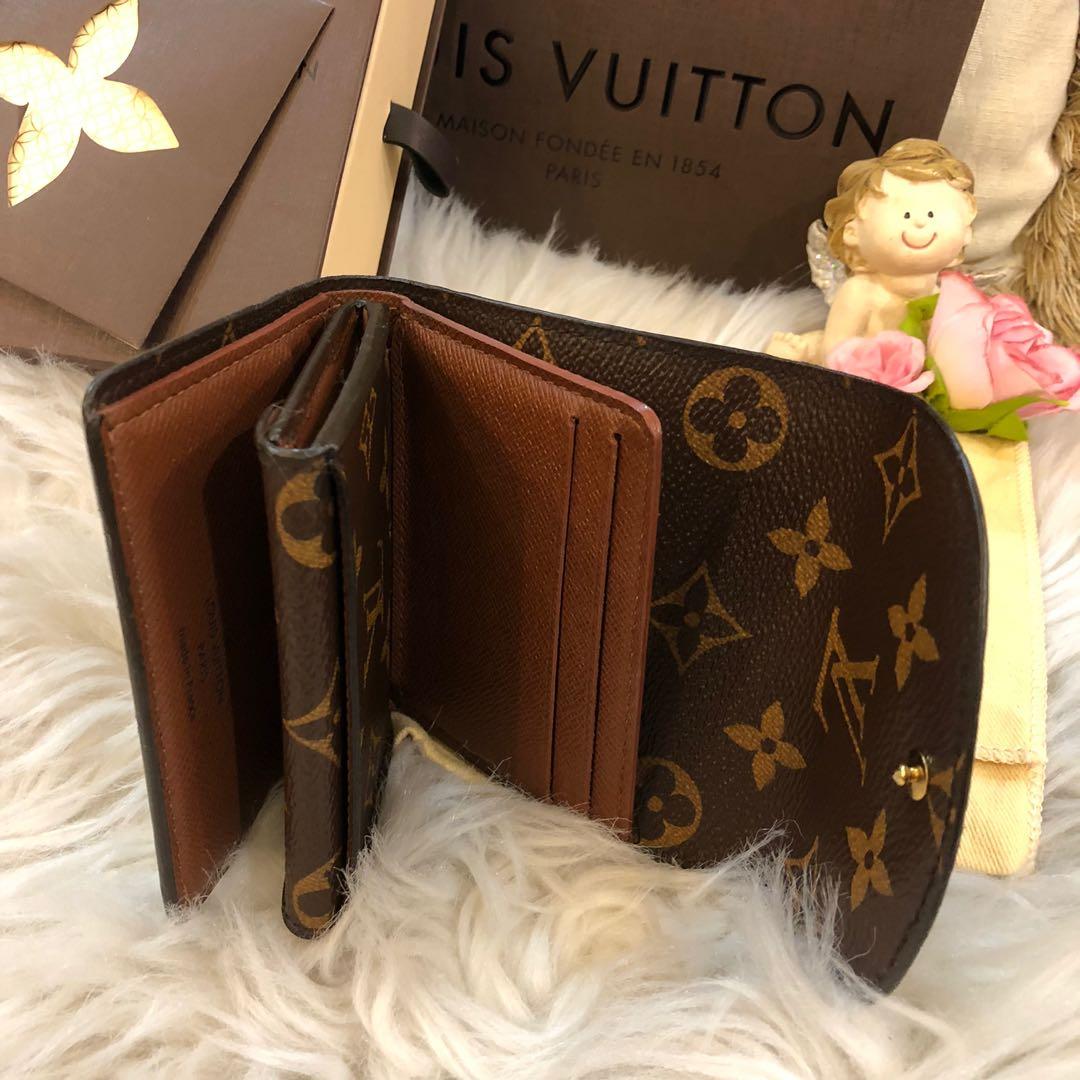 Pristine Authentic LOUIS VUITTON Monogram Canvas Helene Wallet, Women's Fashion, Bags & Wallets ...