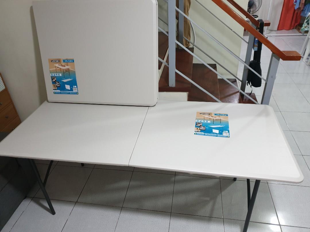 6ft Lifetime Folding table, Babies & Kids, Baby Nursery & Kids ...