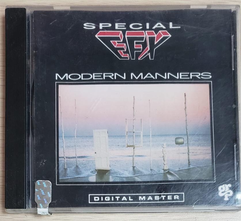 [包郵] CD SPECIAL EFX MODERN MANNERS 1985舊美版 MADE IN USA 樂團 樂隊 組合 成員 Chieli Minucci 包平郵, 興趣及遊戲, 收藏 ...