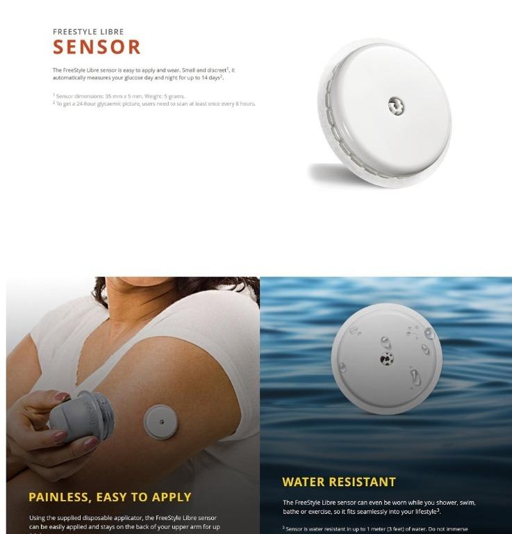 Latest Abbott FreeStyle Libre Sensor Glucose Monitor Free Style Libra ...