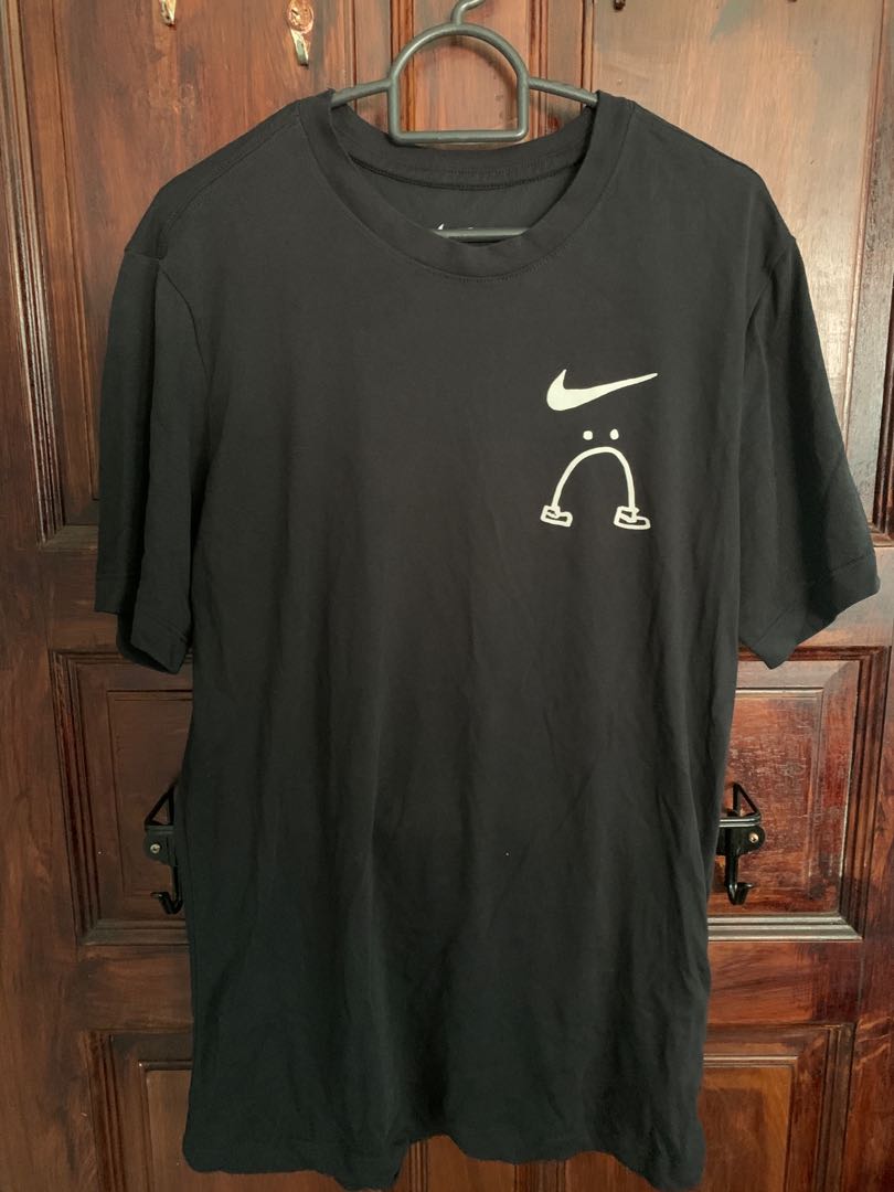 NIKE SAD FACE TEE, Women's Fashion, Tops, Shirts on Carousell
