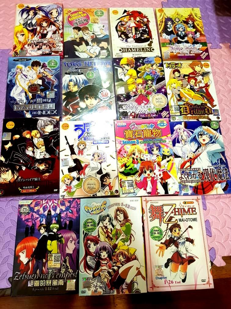 Anime DVDs, Hobbies & Toys, Music & Media, CDs & DVDs on Carousell