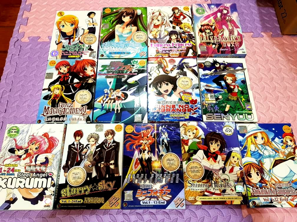 Anime DVDs, Hobbies & Toys, Music & Media, CDs & DVDs on Carousell