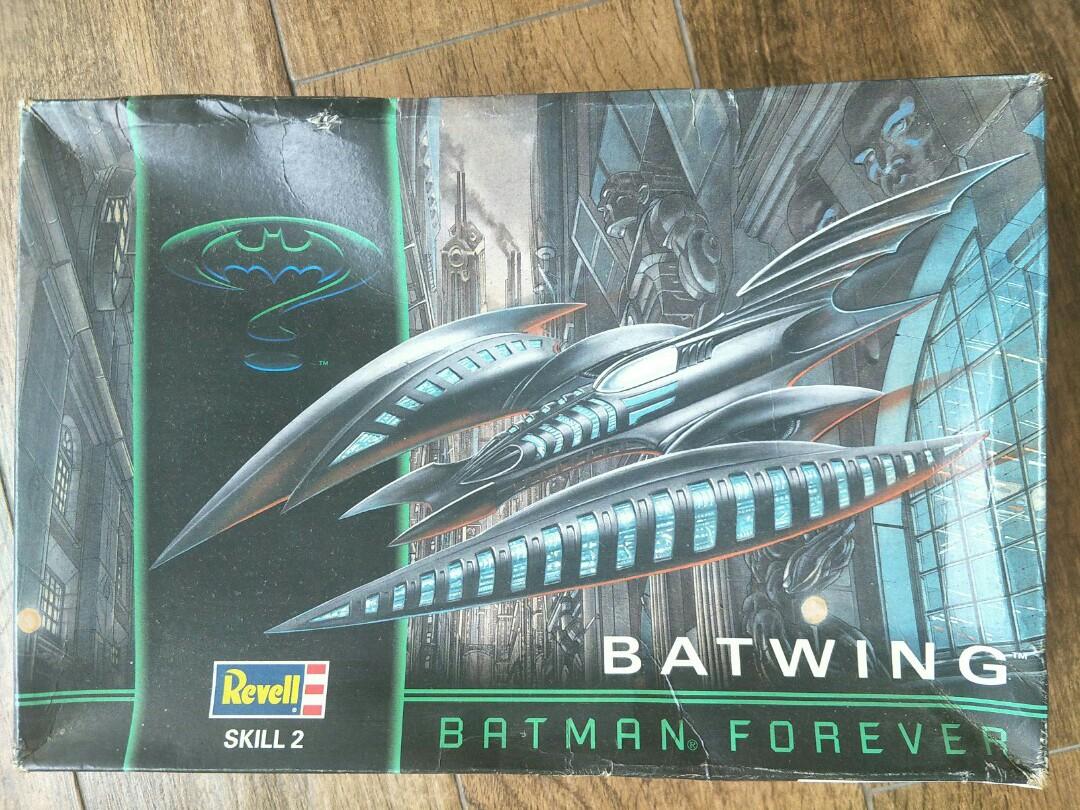 Batwing Batman Forever 1/32 scale model kit by Revell, Hobbies & Toys ...