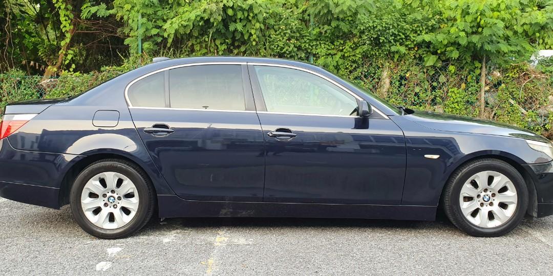 BMW E60 520i 2.2cc Dark Blue 2004 520, Cars, Cars for Sale on Carousell