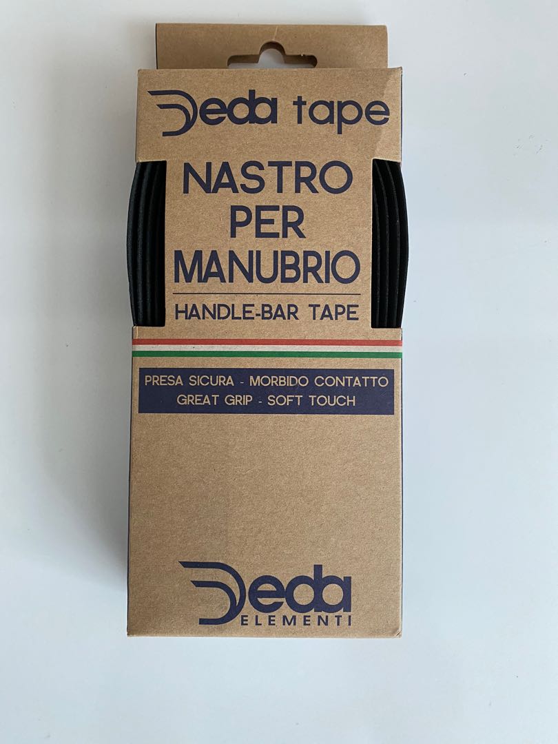 BNIB Deda Elementi Traforato Peforated Black Color Bar Tape. World ...