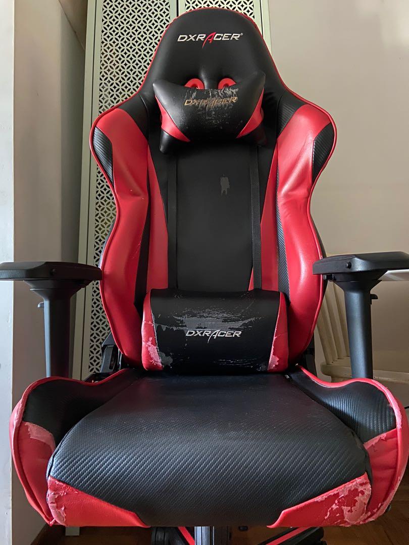 DxRacer Gaming Chair, Furniture, Tables & Chairs on Carousell