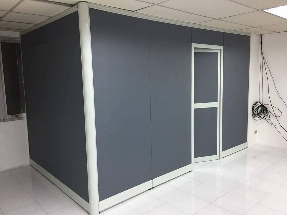Full Fabric Partition Floor to Ceiling Partition with Partition Door ...
