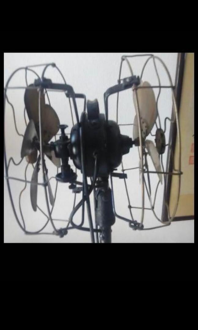 GE double head Standing Fan, Hobbies & Toys, Memorabilia & Collectibles ...
