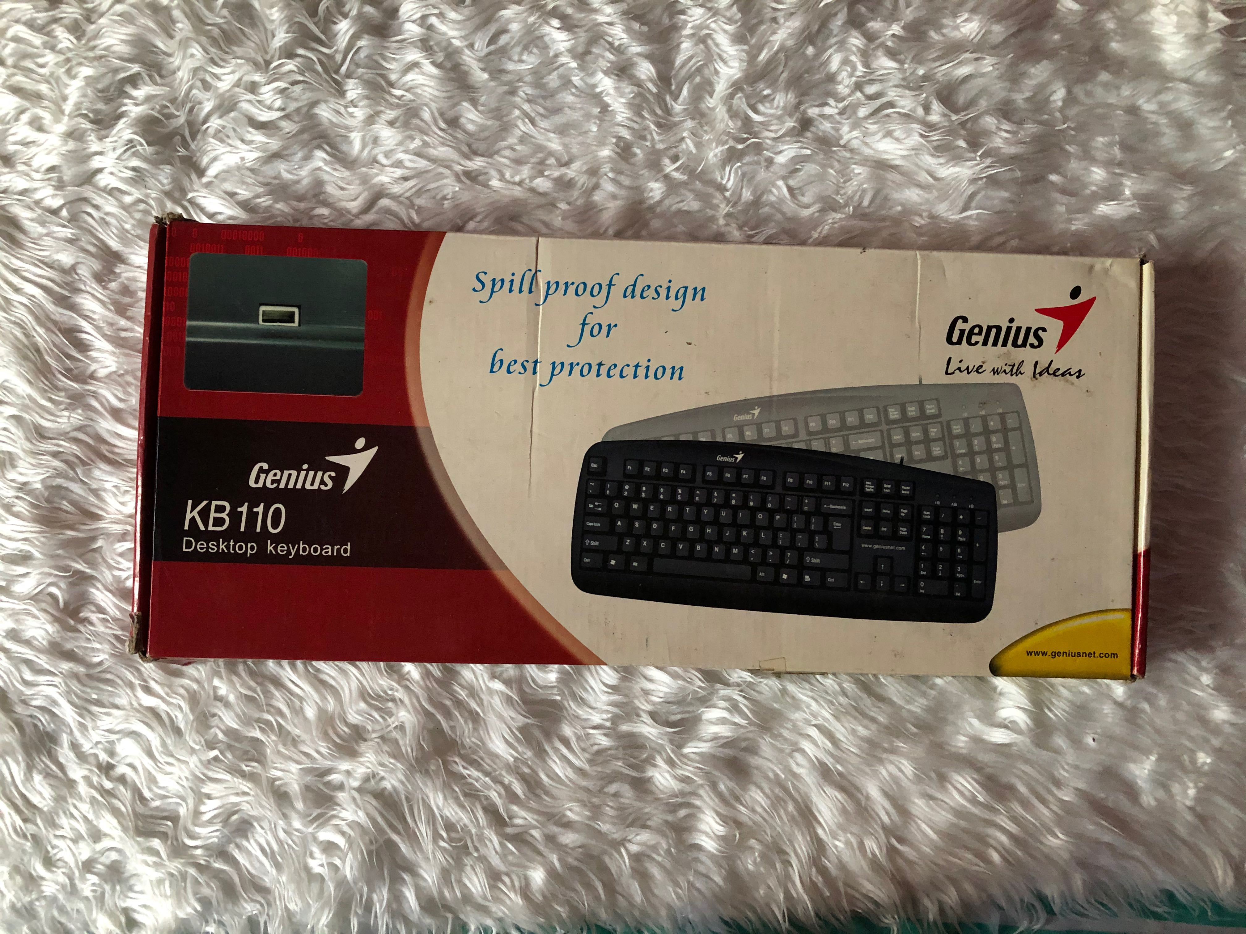 Genius Keyboard, Computers & Tech, Parts & Accessories, Computer ...