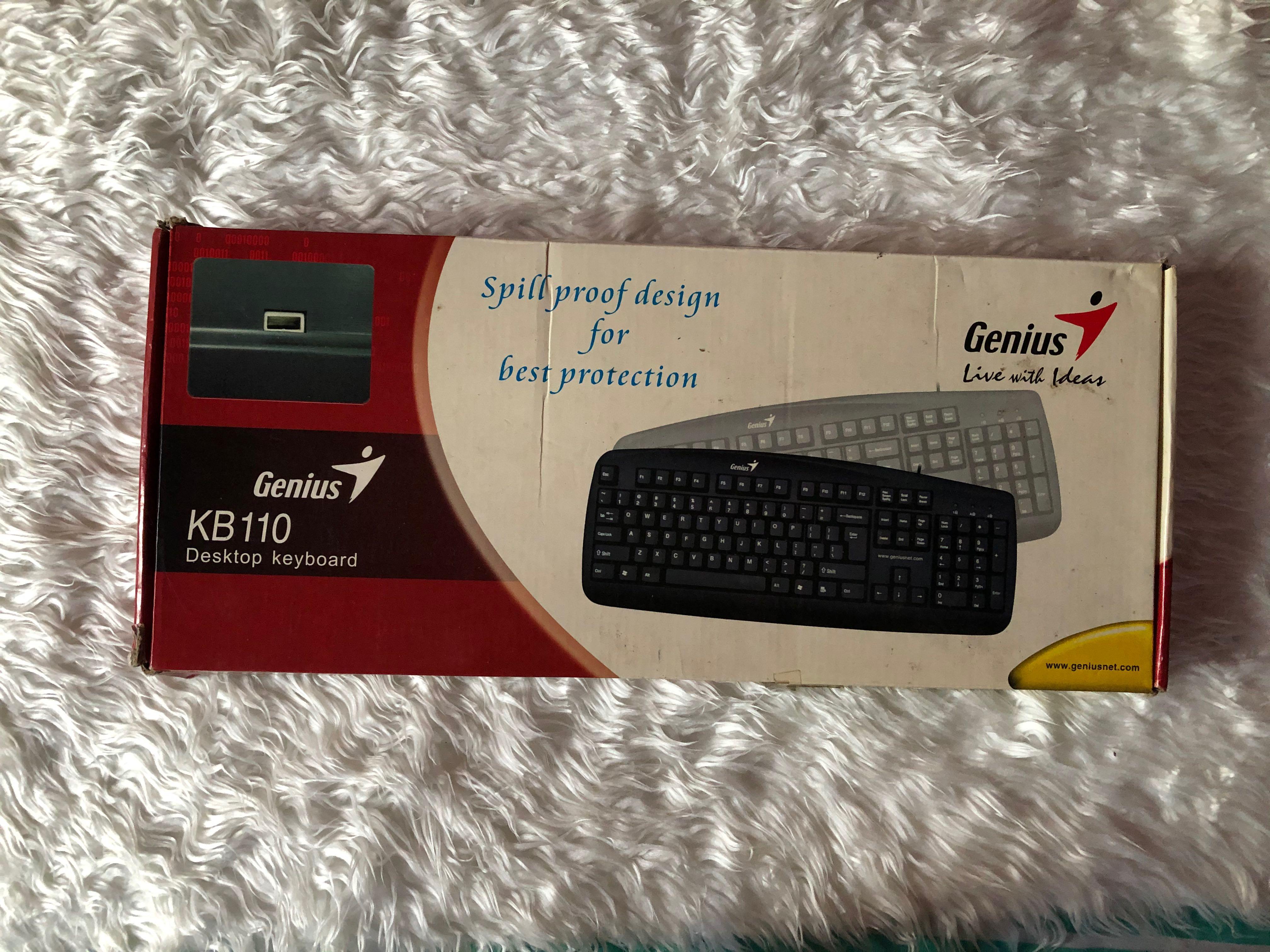 Genius Keyboard, Computers & Tech, Parts & Accessories, Computer ...