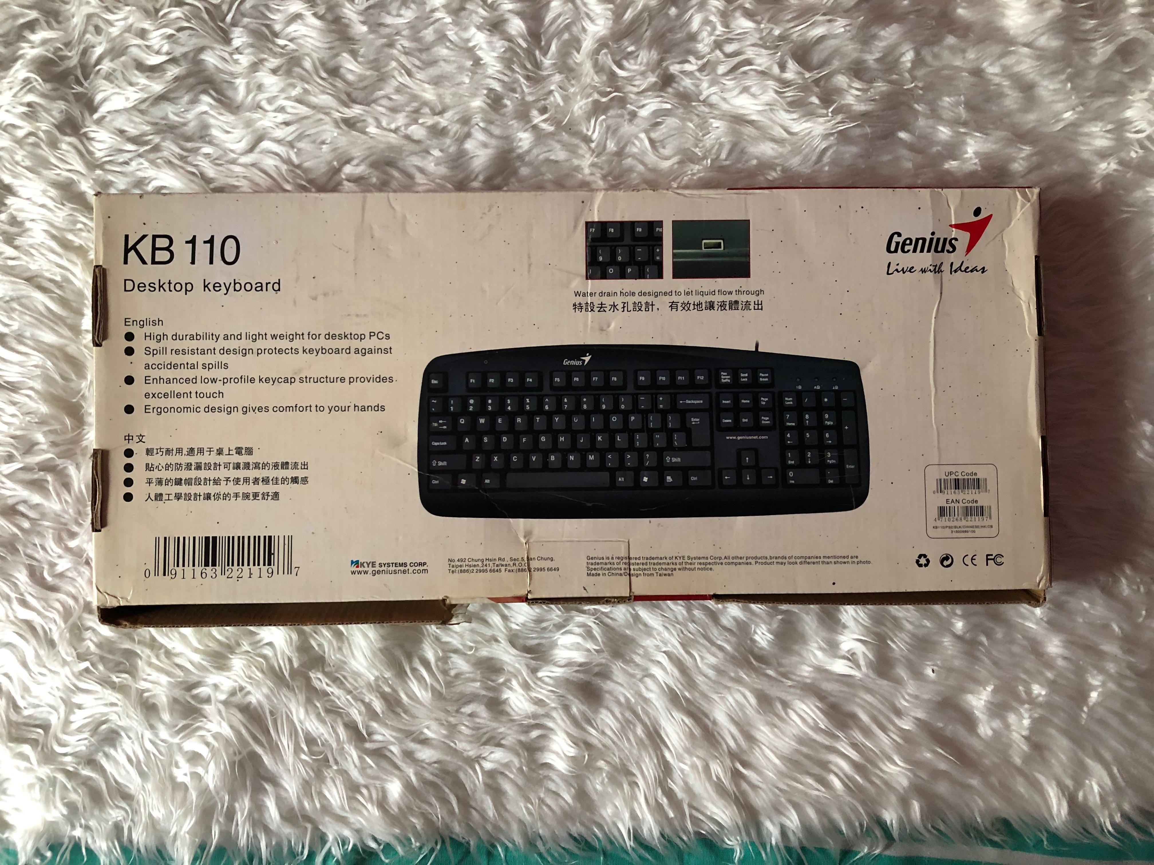 Genius Keyboard, Computers & Tech, Parts & Accessories, Computer ...