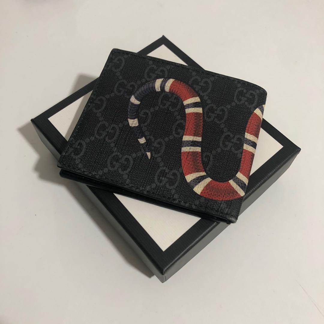 Gucci Snake Wallet, Luxury, Bags & Wallets on Carousell