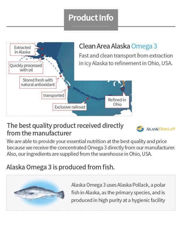 [In Stock] Atomy Alaska E-Omega 3 Fish Oil, Everything Else on Carousell