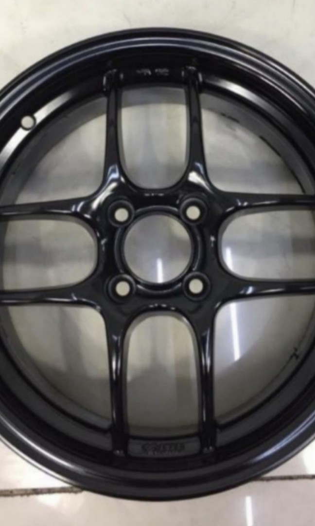 Japan rim with tyre, Car Accessories, Tyres & Rims on Carousell