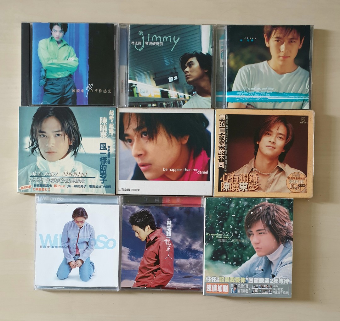 CD Prices Varies! Daniel Chan 陳曉東/ 陈晓东, Jimmy Ling 林志穎, William So 蘇永康 ...