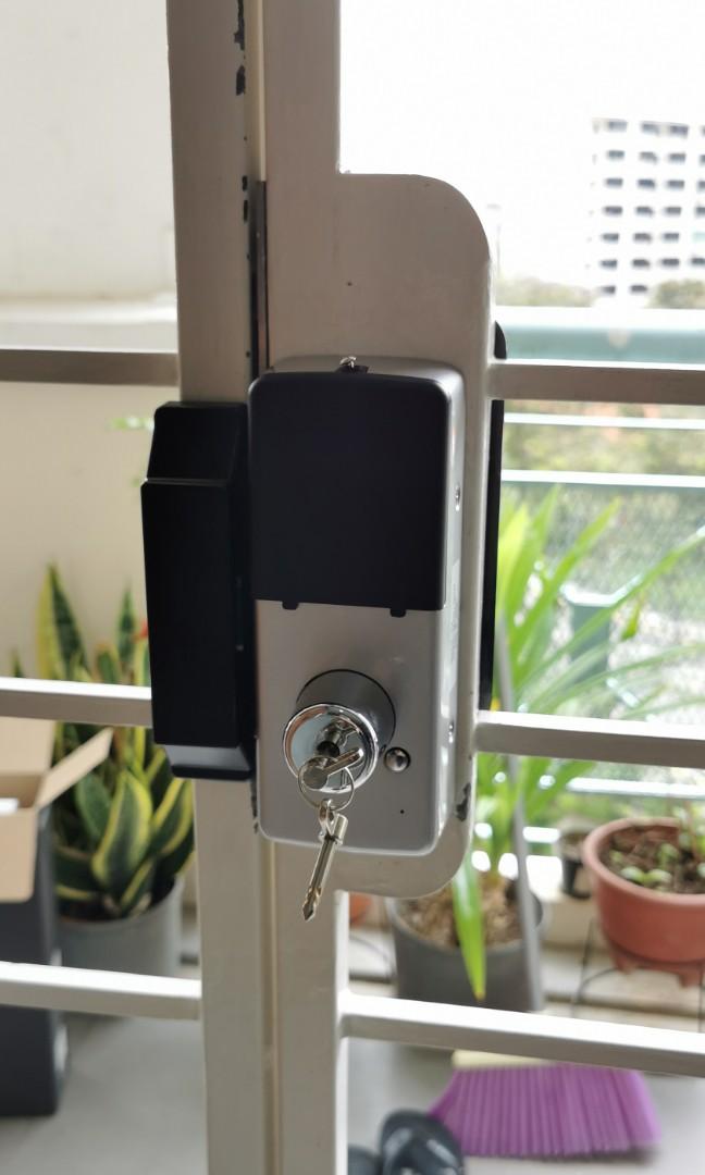 Kaiser digital lock Gate Lock, Furniture & Home Living, Security ...