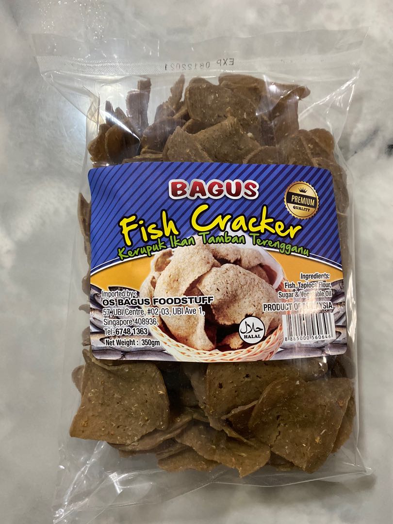 Keropok Ikan (Fish Cracker), Food & Drinks, Chilled & Frozen Food on ...