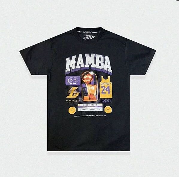 Kobe Bryant Mamba Day shirt (undrafted 1600 x blank-six), Men's Fashion ...