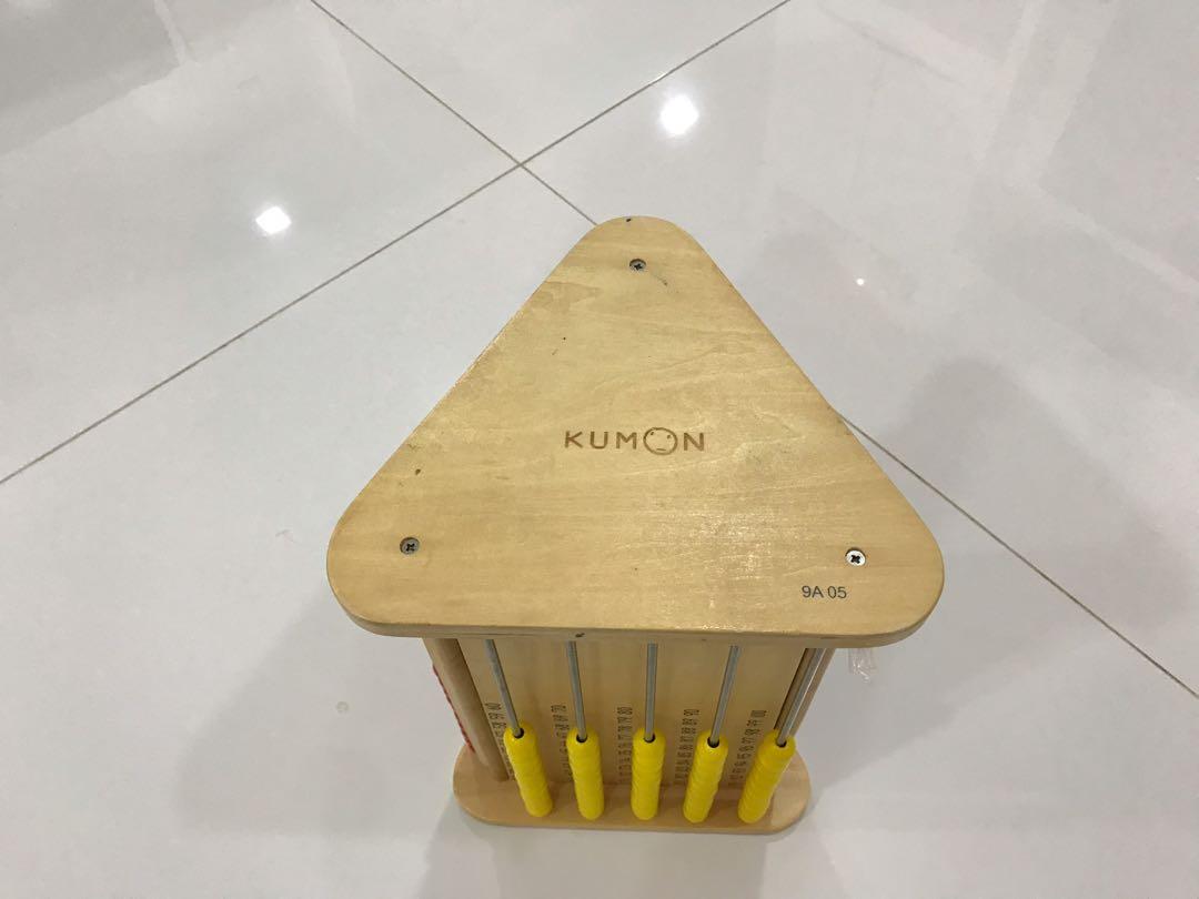 Kumon Wooden 150 Dama Abacus, Babies & Kids, Baby Nursery & Kids ...