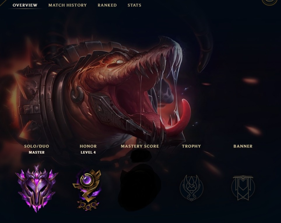 League Of Legends Master Tier Account For Sale (SEA SERVER), Video ...