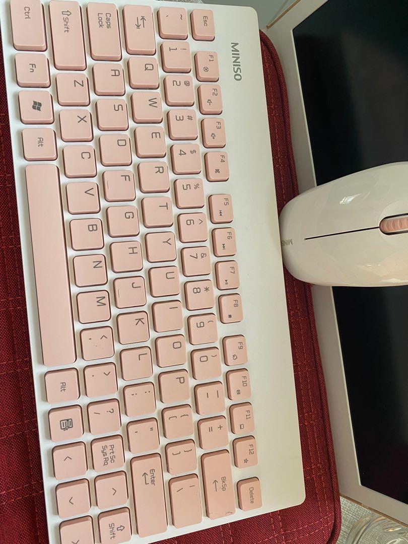 Miniso wireless keyboard for laptop, Computers & Tech, Parts & Accessories, Computer Keyboard on ...