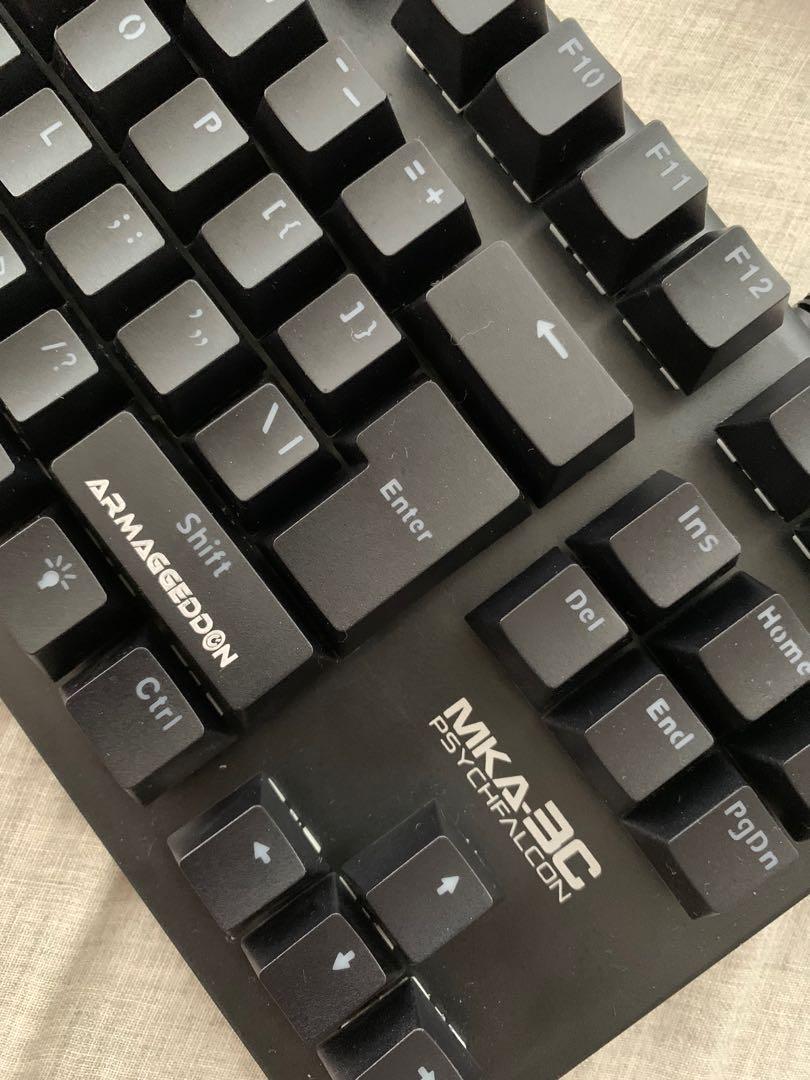 MKA3C Psychfalcon Armageddon keyboard, Computers & Tech, Parts ...