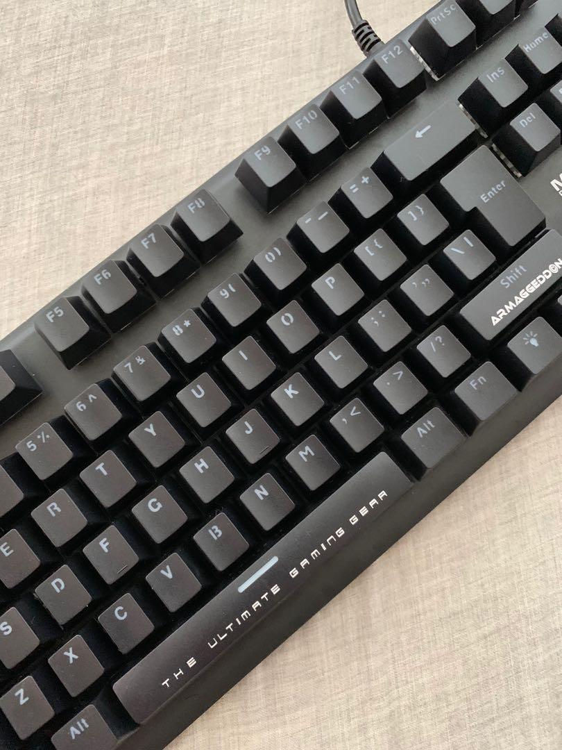 MKA3C Psychfalcon Armageddon keyboard, Computers & Tech, Parts ...