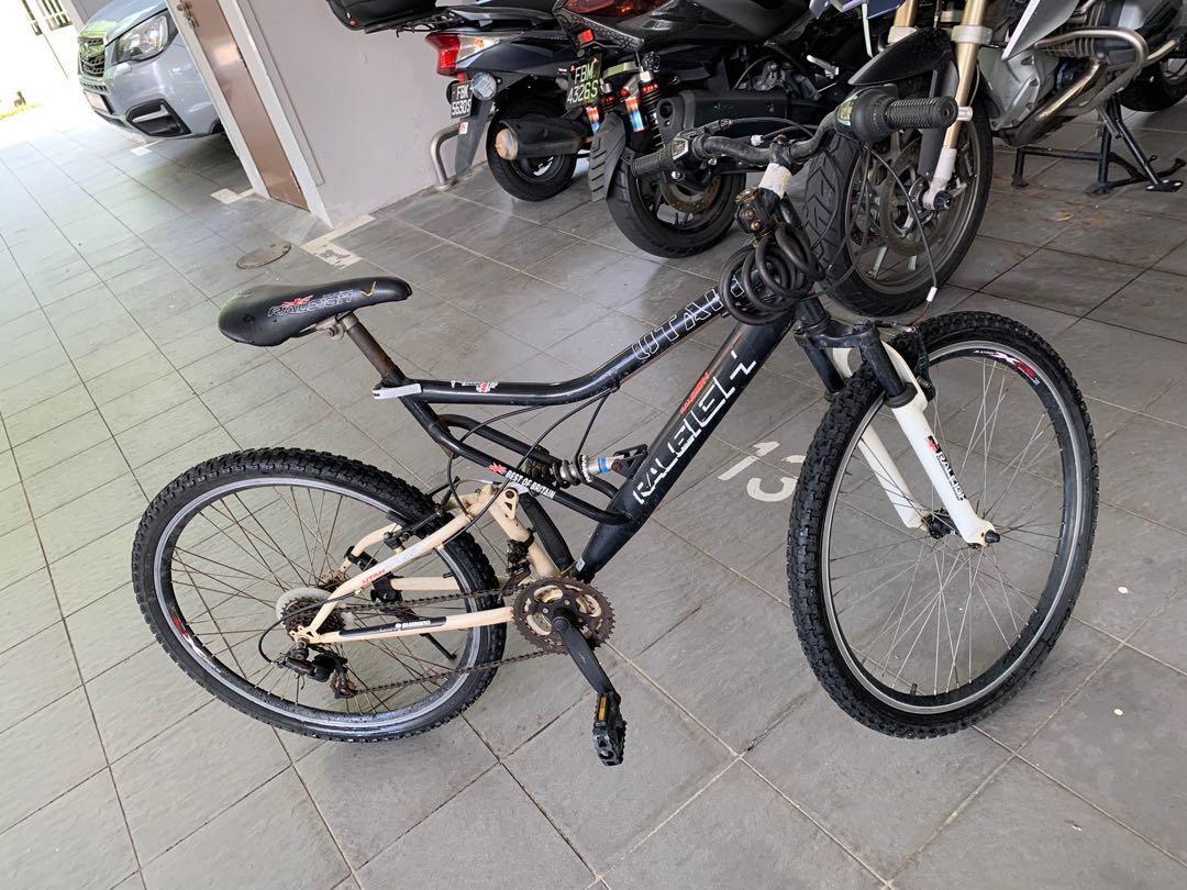 MTB Raleigh UTAH full suspension , Sports Equipment, Bicycles & Parts ...