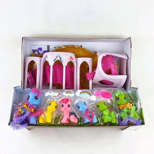 My little Pony Pretend and Play Castle Toy Set - 6628A, Hobbies & Toys ...