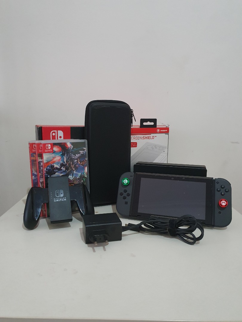 Nintendo Switch Gray, Video Game, Konsol di Carousell