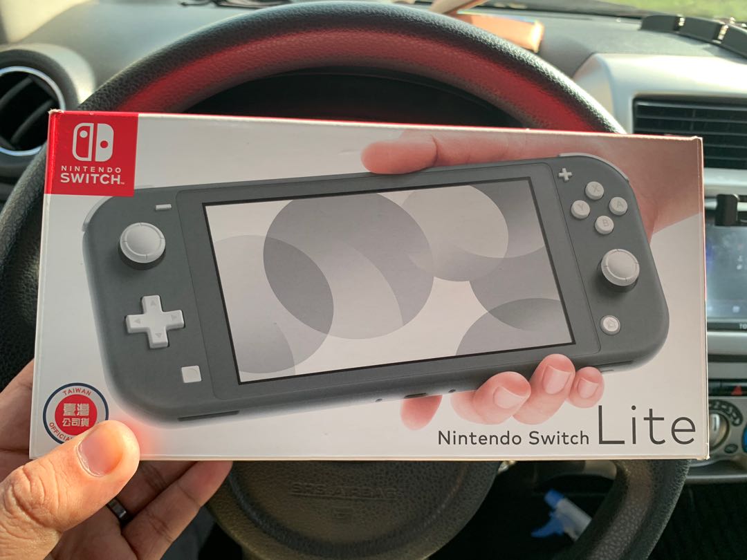 Nintendo Switch Lite Gray, Video Gaming, Video Game Consoles, Nintendo ...