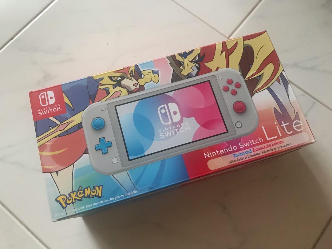 Nintendo Switch Lite Pokemon Limited Special Edition, Video Gaming ...