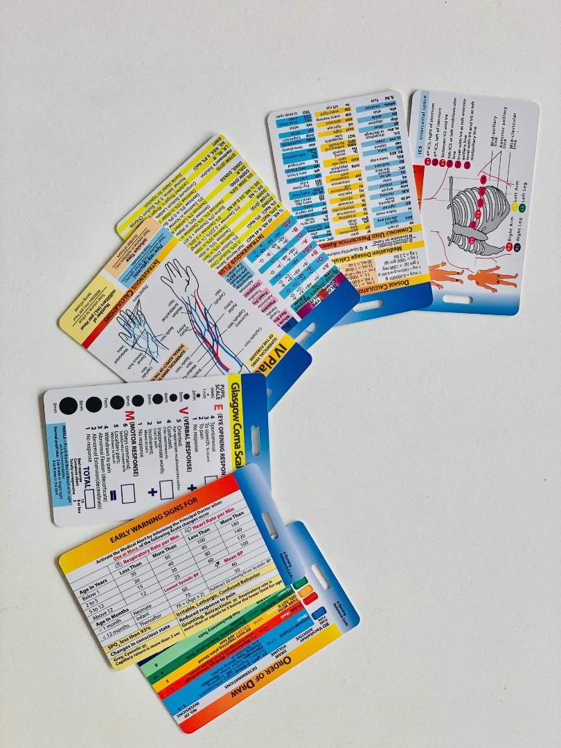 Nursing Reference Cards, Hobbies & Toys, Books & Magazines, Assessment ...