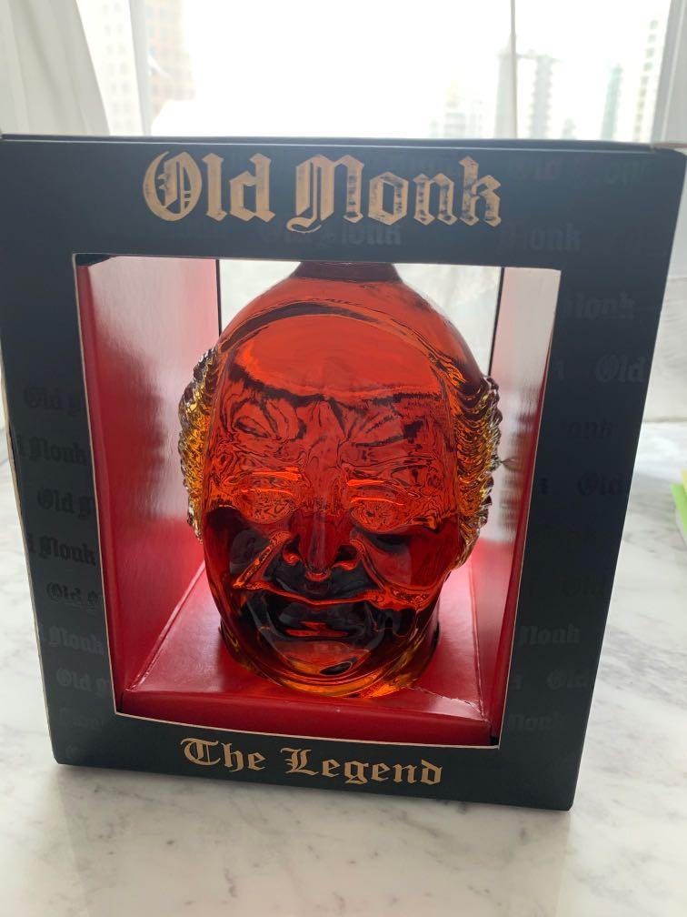 Old monk The Legend Rum, Food & Drinks, Alcoholic Beverages on Carousell