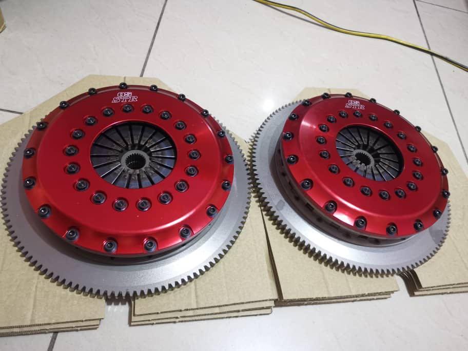 OS GIKEN STR2C Twin Plate Clutch Kit for Subaru Impreza STI GDB, GRB ...