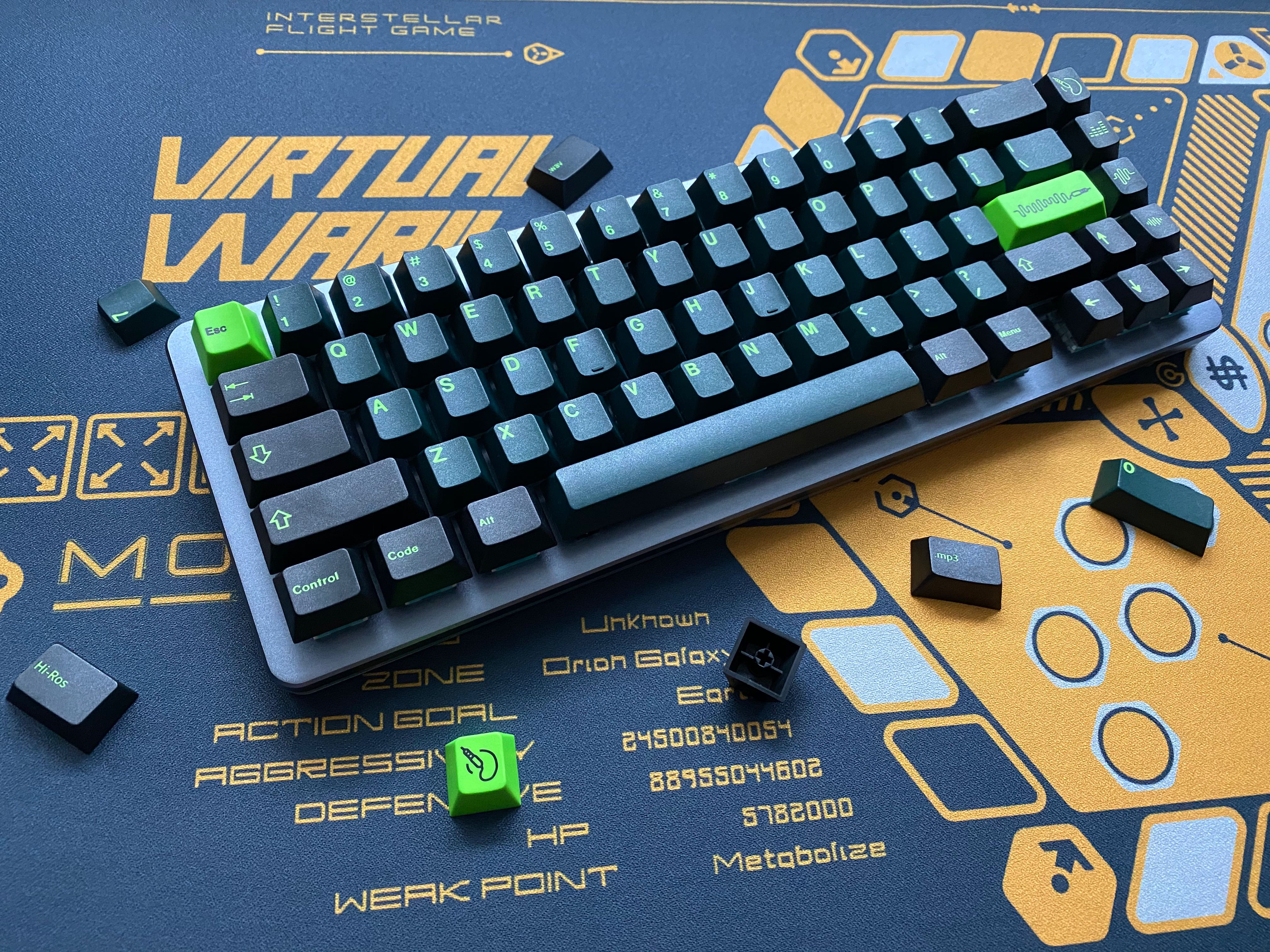 PBT Keycaps - Wavez, Electronics, Computer Parts & Accessories on Carousell
