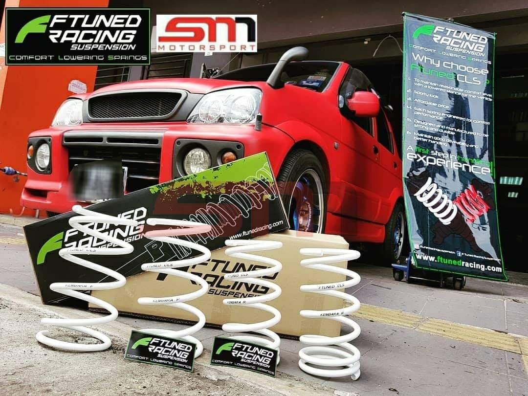 Perodua Kembara FTuned Racing CLS Sport Lowered Spring F-Tuned, Auto ...