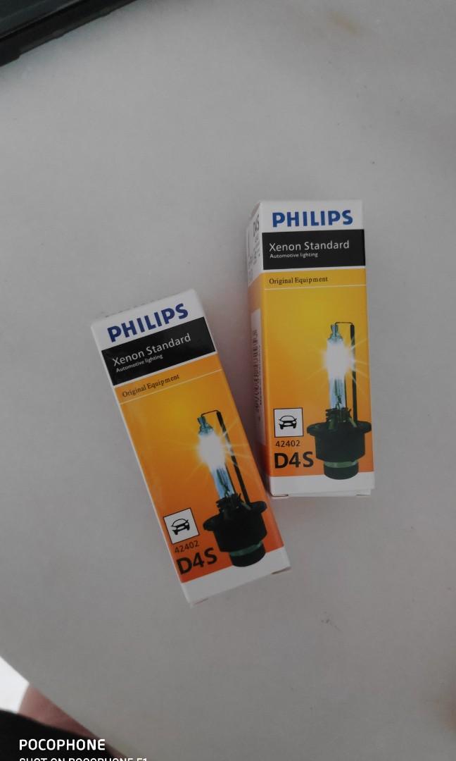 Philips D4S headlight bulb (4300k), Car Accessories, Electronics ...
