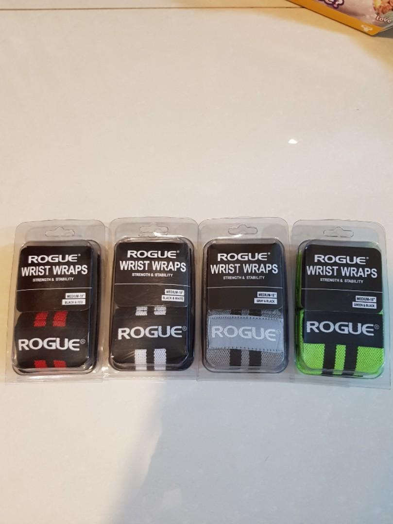 PR PERSONAL RECORD ROGUE DEBUG Wrist Wraps Lift Pull Straps Figure 8 ...
