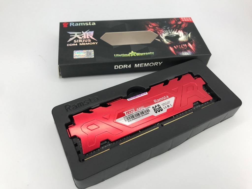 Ramsta (8GB DDR4 2666 MHZ) Sirius, Random Access Memory (Ram), Desktop ...